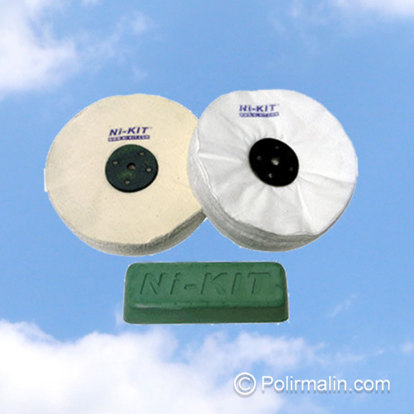 KIT DE POLISSAGE POUR CHROME Ø200 MM Polirmalin