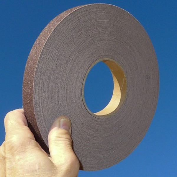TOILE ABRASIVE EXTRA-SOUPLE RL DE 25MM X 50M Polirmalin